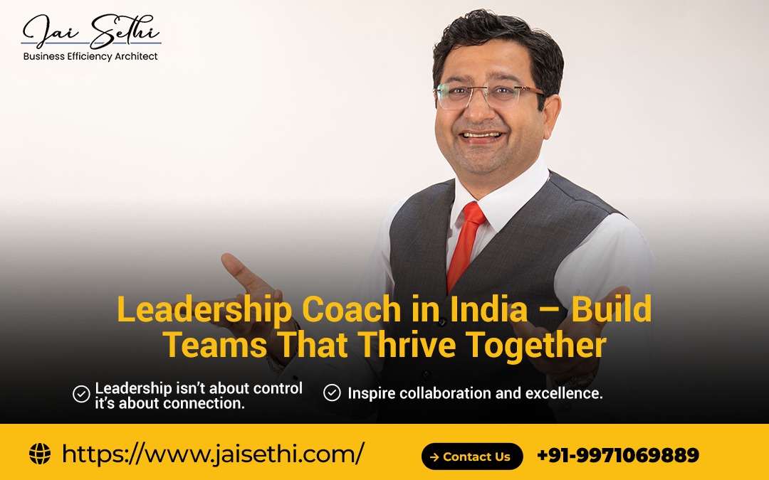 Find the Best Leadership Coach in India – Jai Sethi