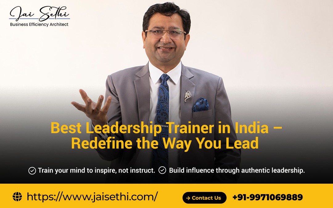 Best Leadership Trainer in India | Transform with Jai Sethi
