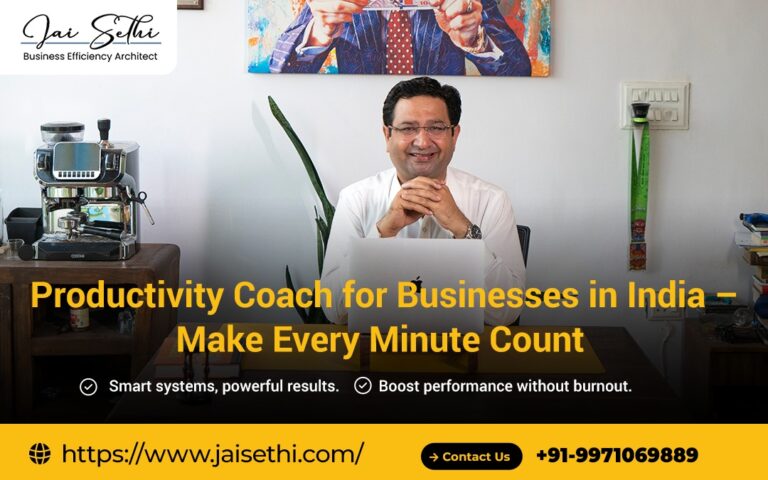 Productivity Coach in India | Get Results with Jai Sethi
