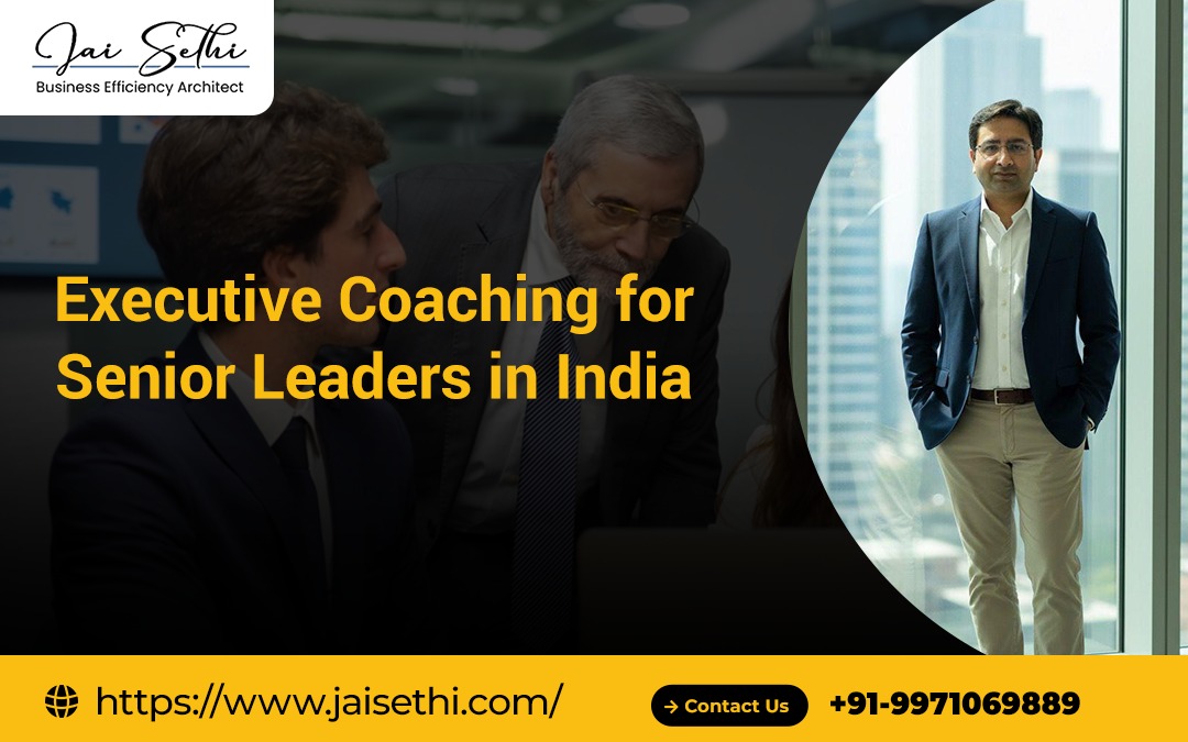 Need Executive Leadership Coaching? Hire Jai Sethi